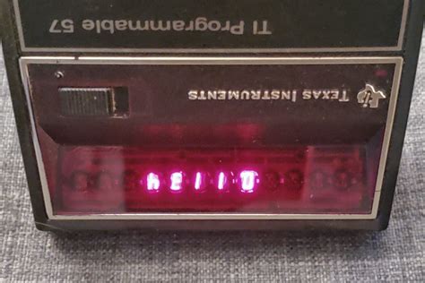 Texas Instruments TI 57 Programmable Calculator 9V Battery Back By Some Guy Download Free STL