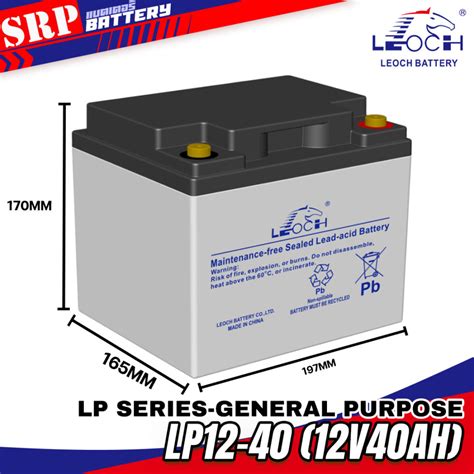 Leoch Lp12 40 12v40ah