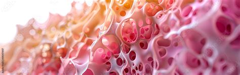 The Fourth Image Shows A Section Of Epithelial Tissue With Tightly