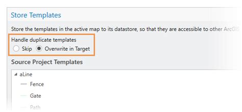 Store Editing Templates In A Database—arcgis Pro Documentation
