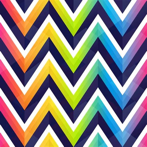 Seamless Geometric Chevron Pattern Background — Stock Vector © Shummm