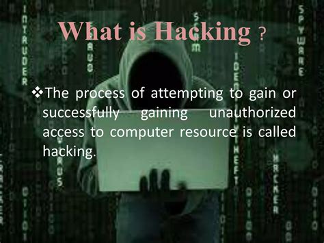 hacking presentation slide pptx computing technology and computing