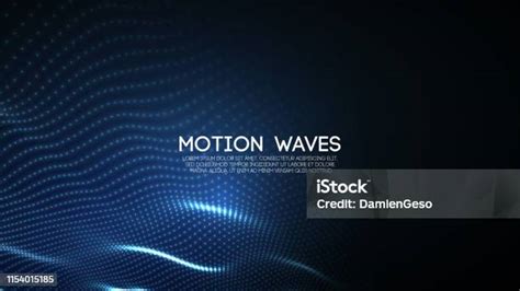 3d 빛나는 추상적 인 디지털 웨이브 입자 미래의 벡터 일러스트입니다 Hud 요소입니다 기술 개념입니다 추상적인 배경입니다 0명에 대한 스톡 벡터 아트 및 기타 이미지