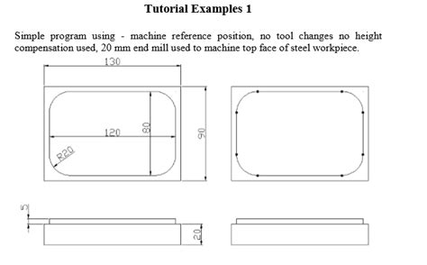 Solved Can Anyone Write A CNC Programing Code For This Chegg
