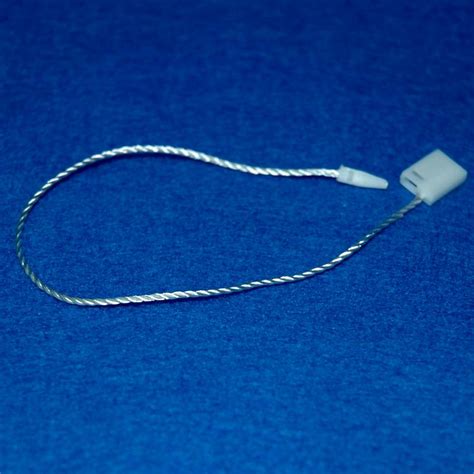 100 pcs 7 hang tag nylon string snap lock pin loop fastener hook tie
