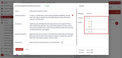 How To Use The Issue Tracker Redhunt Labs Documentation