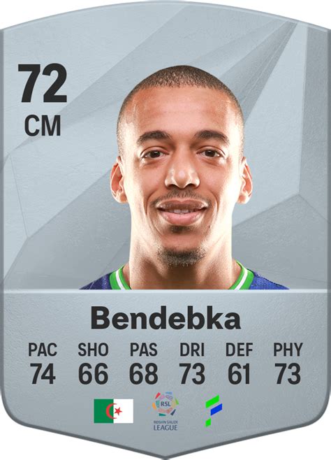 Sofiane Bendebka Ea Sports Fc™ 25 Player Ratings