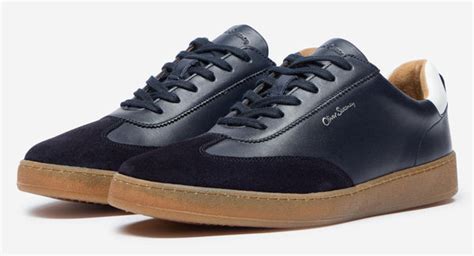 Hambleton Navy Mens Trainers Oliver Sweeney