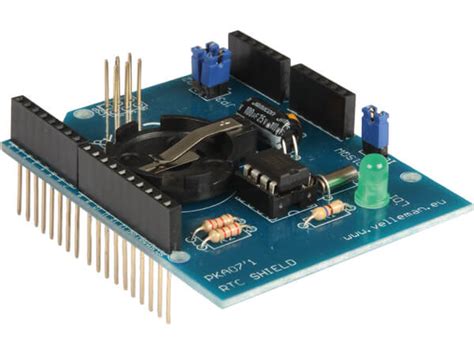 Velleman Ka07 Rtc Shield Kit For Arduino Quasar Uk