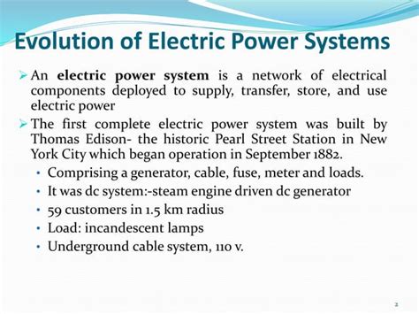 Introduction To Power System PPTX Computer Networking Computing