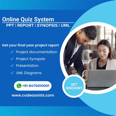 Online Quiz System Project Report PDF Download