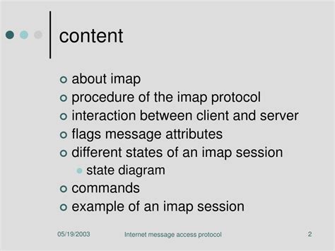 PPT IMAP PowerPoint Presentation Free Download ID 562648