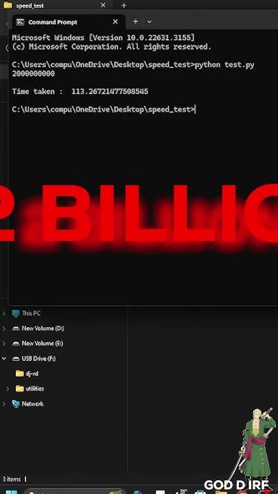 Python Vs C Speed Test Youtube