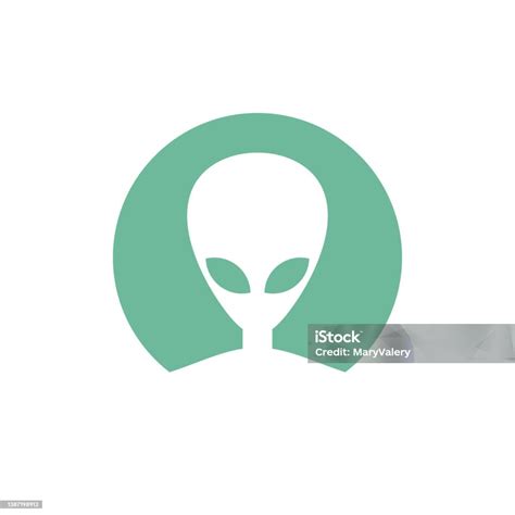 에일리언 사용자 프로필 아이콘입니다 아바타 포럼 기호 소셜 네트워크 포럼의 자리 표시자 온라인 페이스 사인 인터넷 미확인 비행