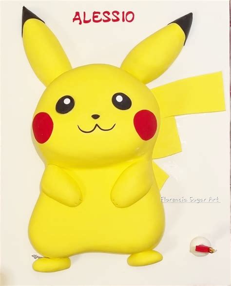 Florencia Pikachu 3d Cake Pikachu Is My Favourite Pokemon Character