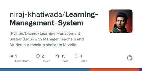 github niraj khatiwada learning management system python django