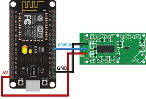 Micropython Rcwl 0516 Microwave Radar Esp32esp8266 Random Nerd