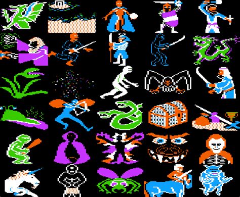 wizardry fan page by snafaru wizardry 3 legacy of llylgamyn monsters