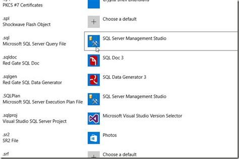 opening sql files in ssms 2016 by default sqlnewblogger