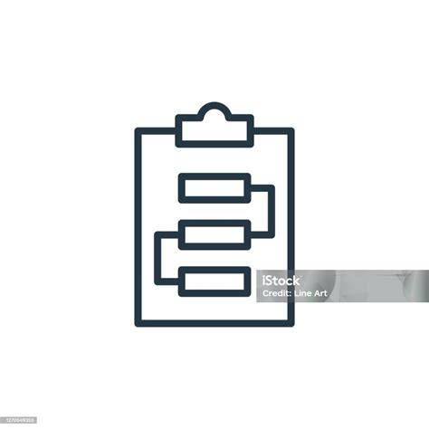 시작 및 개발 개념에서 아이콘 벡터를 계획합니다 편집 가능한 스트로크를 계획하는 얇은 선 그림입니다 웹 및 모바일 앱 로고 인쇄