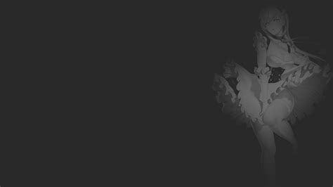 Anime Anime Girls Fan Art Illustration Monochrome Selective