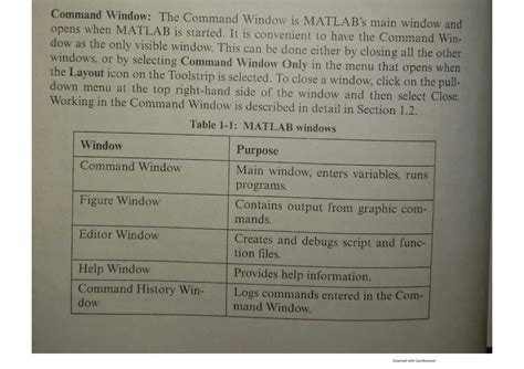 SOLUTION Matlab And Introduction Of Command Window Figure Window Editor Window Help Window And
