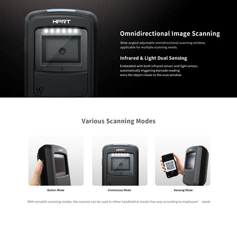 Import Express QR Code Scanner Fixed Barcode Scanner P Factory HPRT