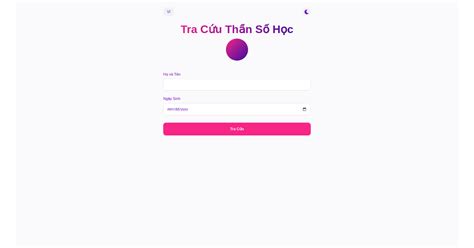 Numerology Lookup Free React Tailwind Component