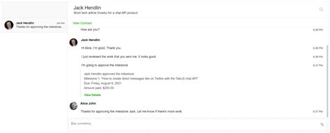 How To Build A Chat Similar To Upwork With TalkJS