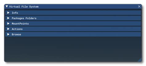 the virtual file system