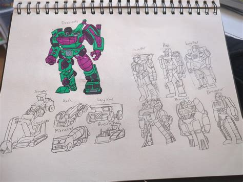 Constructicons And Devastator By Platybelodon On Deviantart