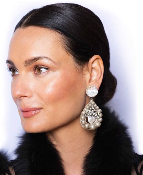 Ranjana Khan Pearl Bridal Earrings For The Modern Bride Ranjana Khan