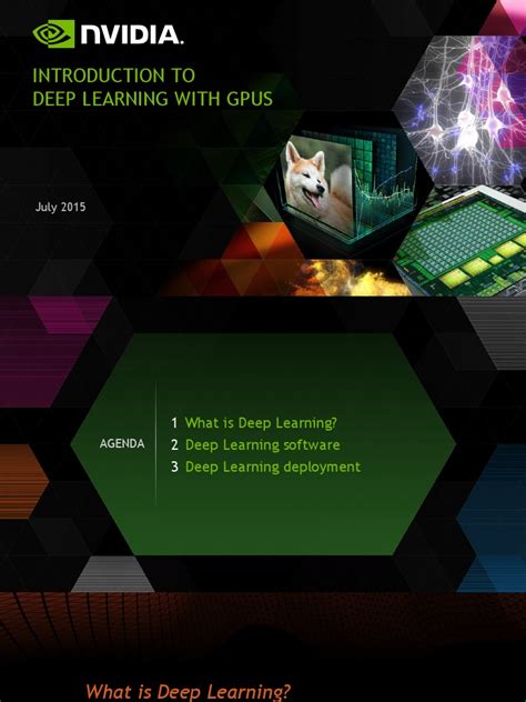 Intro To Deep Learning Pdf Deep Learning Graphics Processing Unit