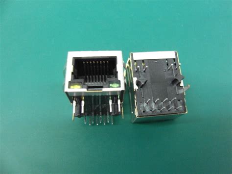 Utp Female Shielded Rj Connector With Magnetics Pins Rohs Compliant High Quality Utp Female