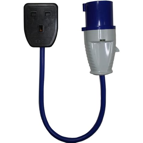 13a Socket X 16a Plug Industrial Connector Adaptor Total Exterior