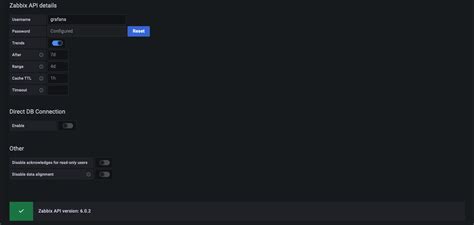 no data from zabbix 6 0 lts · issue 1443 · grafana grafana zabbix · github