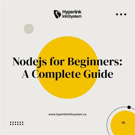 Nodejs For Beginners A Complete Guidepdf