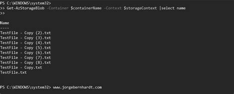 Azure Storage Managing Containers And Blobs Jorge Bernhardt