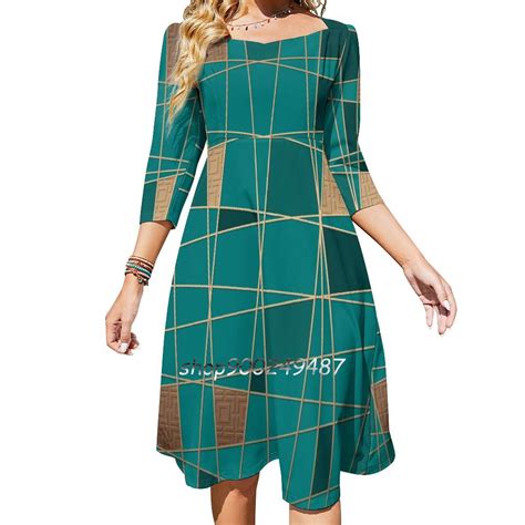 Eritrean Flag Eritrean Emblem And Eritrea Flag Shirt Back Lacing Backless Dress Square Neck New