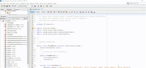 Program Java GUI Menghitung Nilai Mahasiswa Dengan Netbeans Coding IsmyNR Cara Dan Contoh