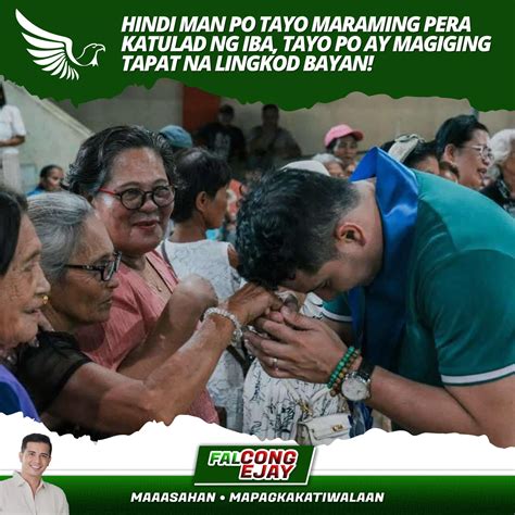 Kaya - Ang malalim at taos pusong liham o mensahe ni CONG Ejay Falcon sa kanyang mahal na mga ...