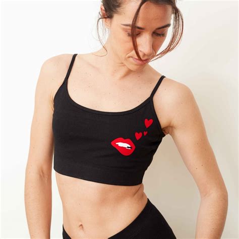 Brassiere Noire Martina Loves