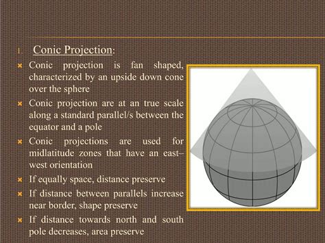Gis Map Projection Pptx 3 D Graphics Computer Software And