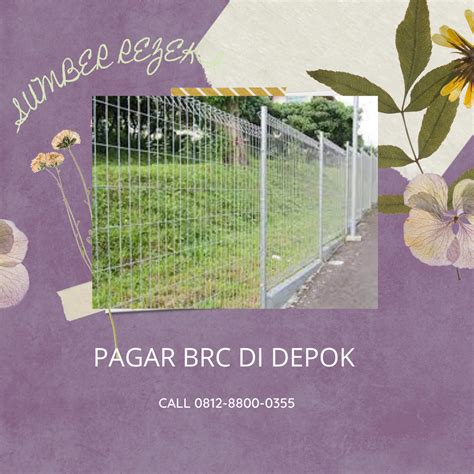 Harga Pagar Brc Termurah Call 081288000355 Pagar Besi Sederhana Melayani — Ciseeng — Bekasi
