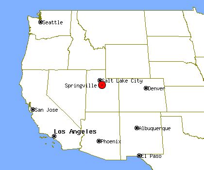 Springville Profile Springville Ut Population Crime Map