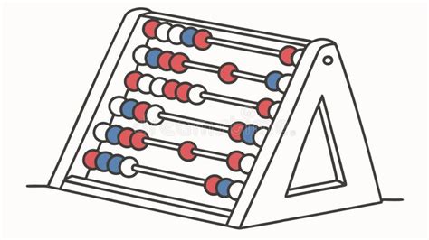 Traditional Abacus Vector Illustration Calculation Education And Learning Vector Design