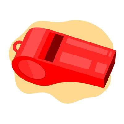 Lifeguard Whistle Vector Art Icons And Graphics For Free Download