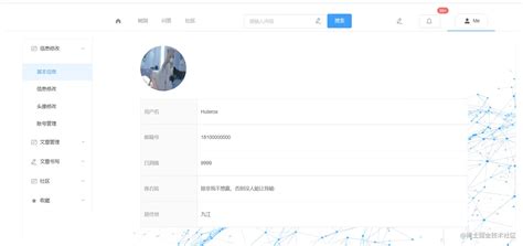 Vue Element做个个人中心玩玩~前言 最近想要换个脑子玩玩，写个页面玩玩~ 先看看效果： 后面加个路由超链接 掘金