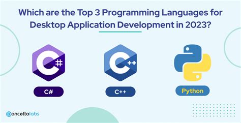 What Is C Desktop Application Development Concetto Labs