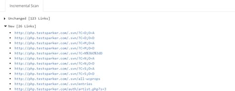 Incremental Scan Node Invicti